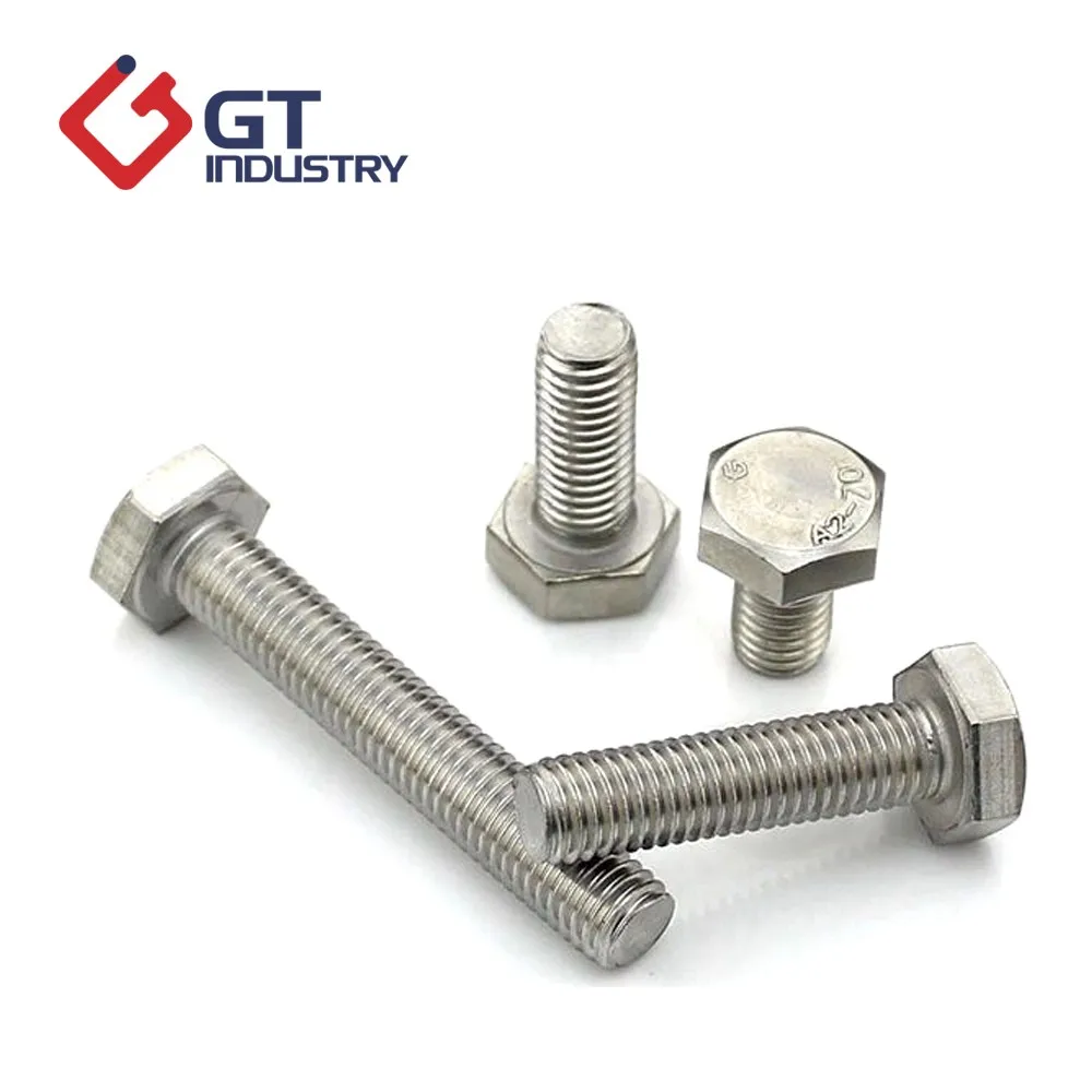 Iso 4017 A2 70 Stainless Steel Din933 Hex Bolts - Buy Ss400 Stainless ...