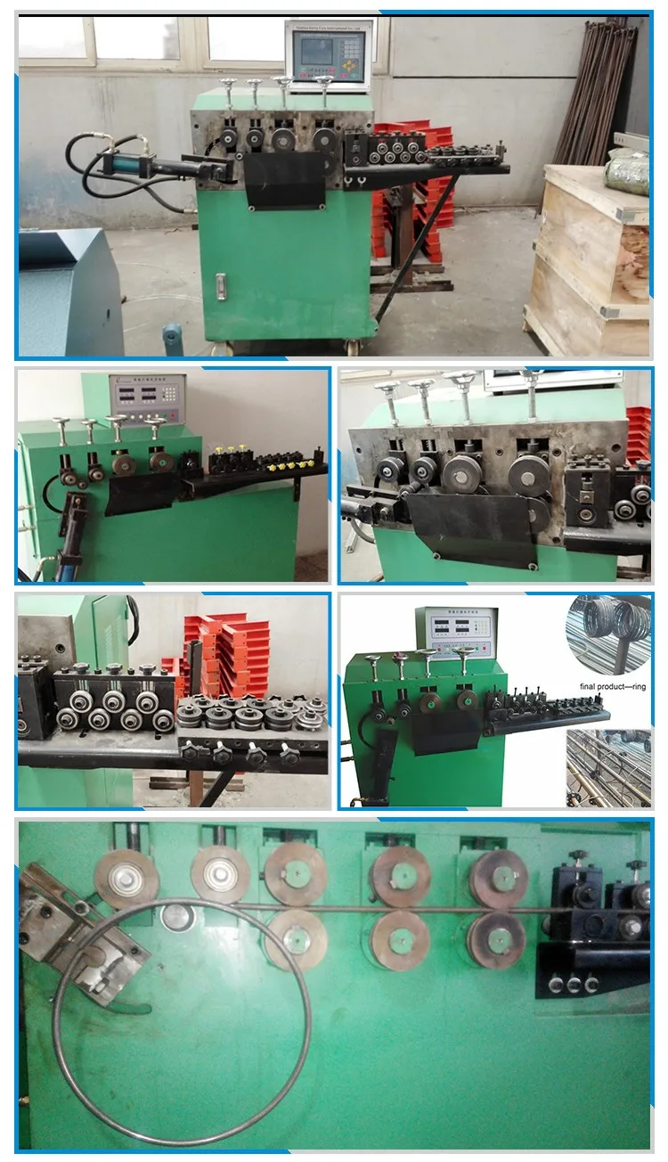 Factory Steel Bar Automatic Ring Making Machine| Alibaba.com