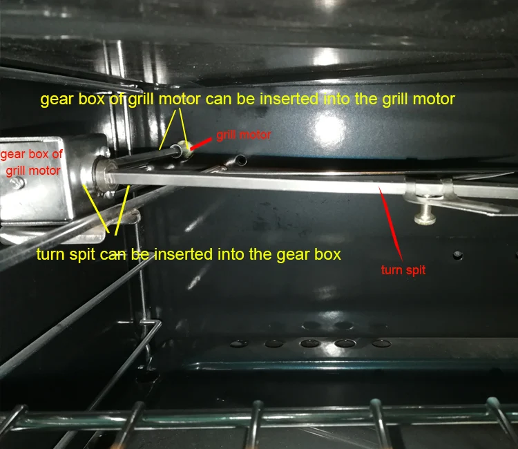BBQ Oven Turn Spit - Enhance Your Roasting Experience