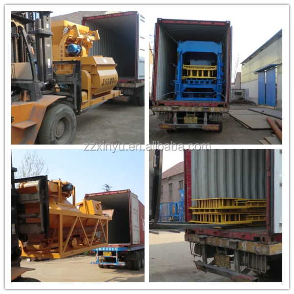 High Efficiency Qt6-15 Automatic Concrete Block Gal Machine In Sri ...