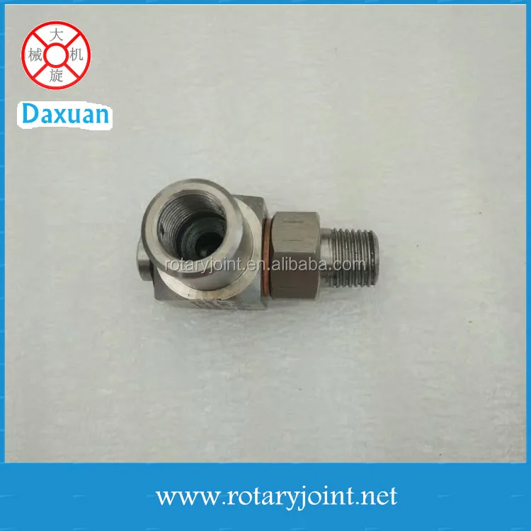 Steel High Pressure Right Angle Union Joint Fitting 90 Swivel Joint ...