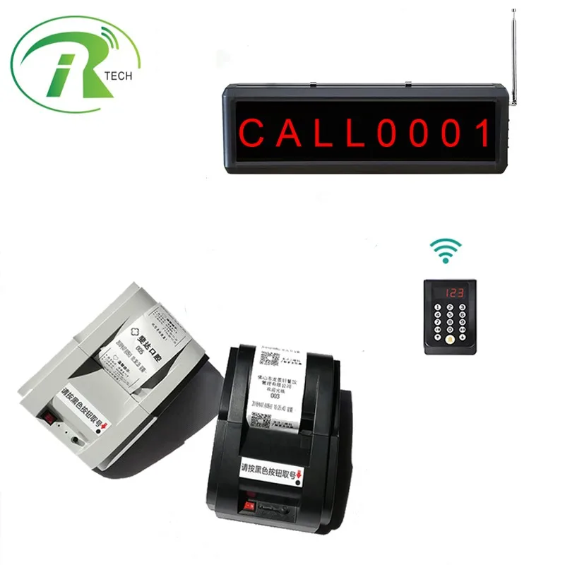 Cheap Queuing System Small Desktop Button Design Clinic Queuing Ticket ...