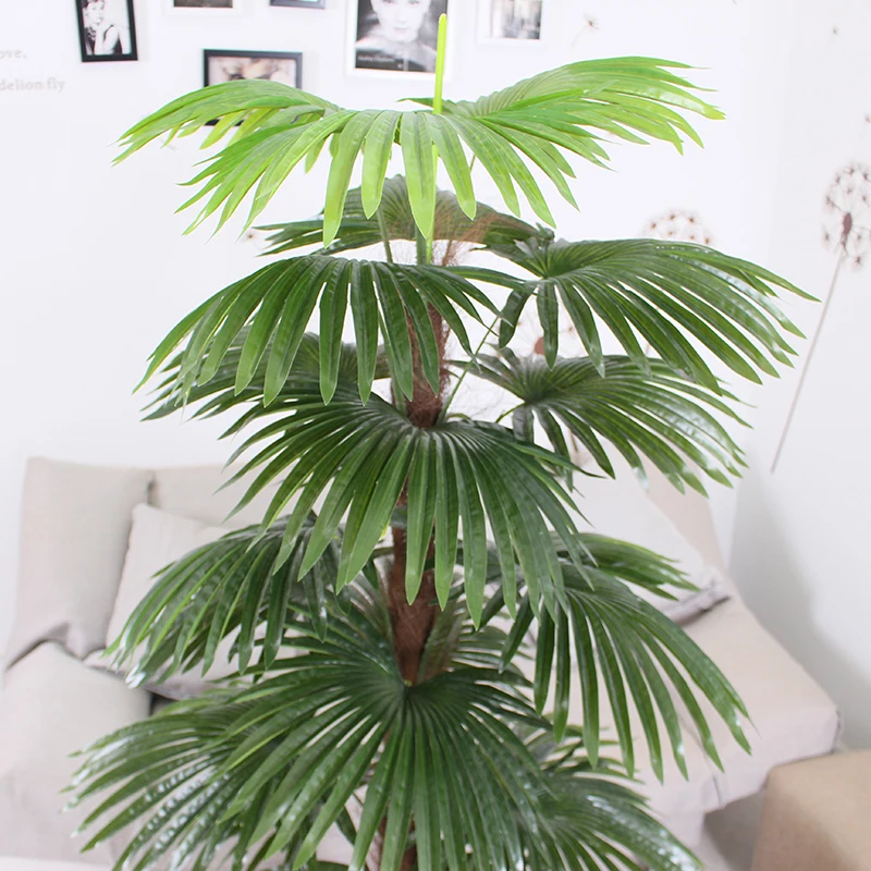 Artificial Fan Palm Tree For Indoor Decoration - Buy Artificial Fan ...