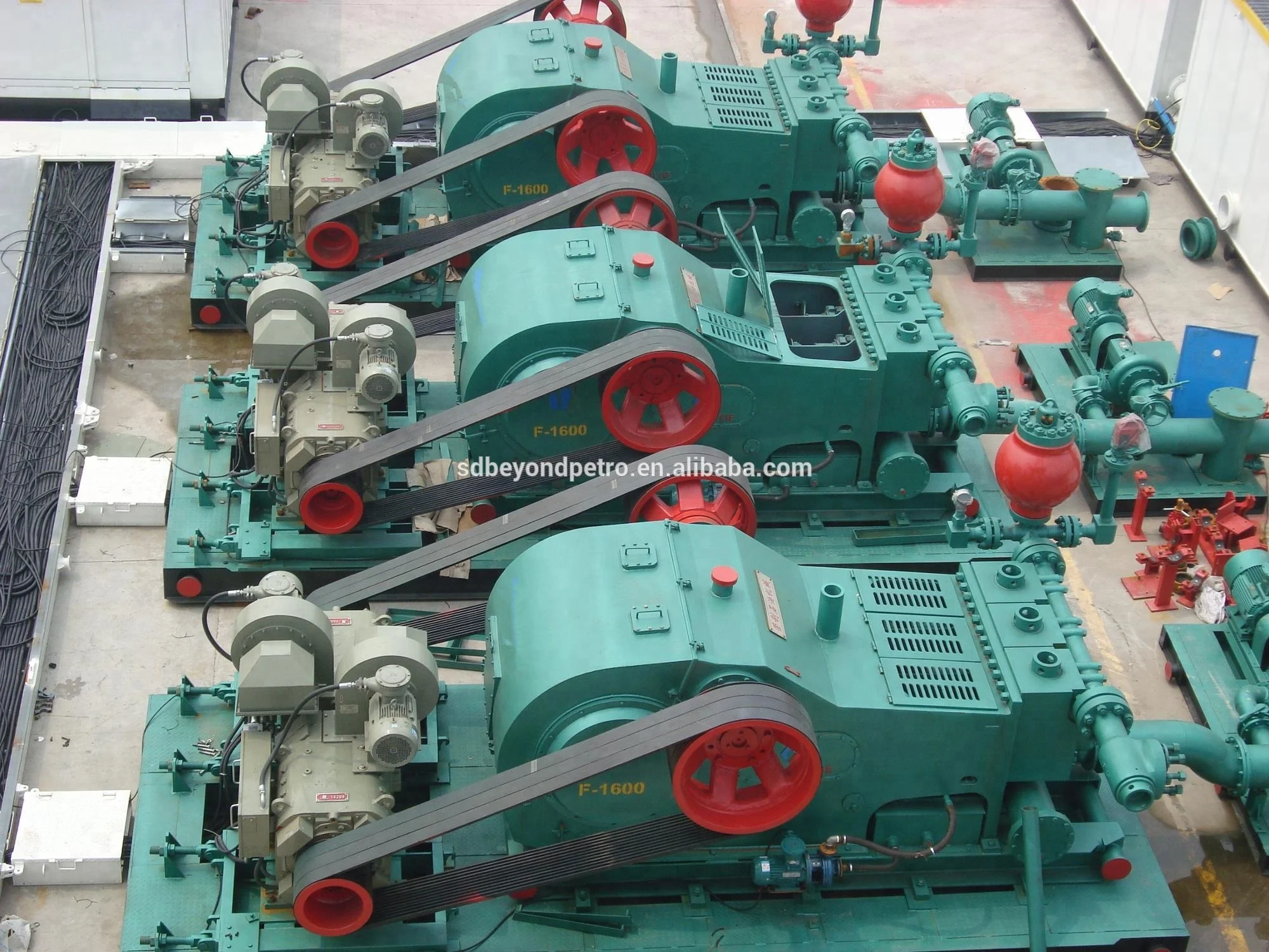 BOMCO F1600 Suction Drilling Mud Pump Products from Shandong Beyond ...
