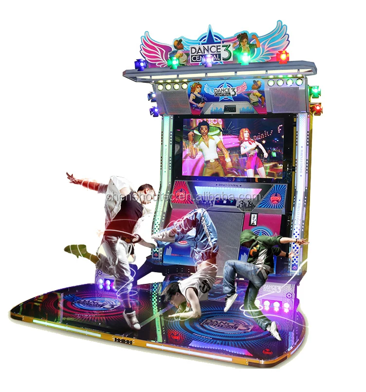 55 Inch LED Push Coin Game - Dance Dance Revolution