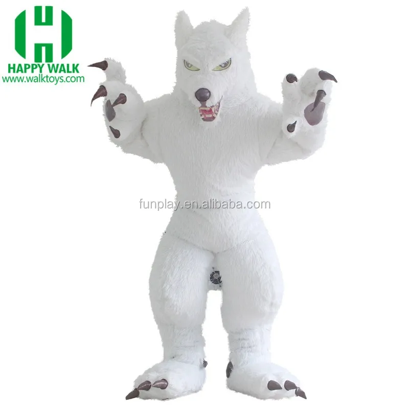 Hi High Quality Inflatable Walking Wolf Costume For Outdoor Promotion ...