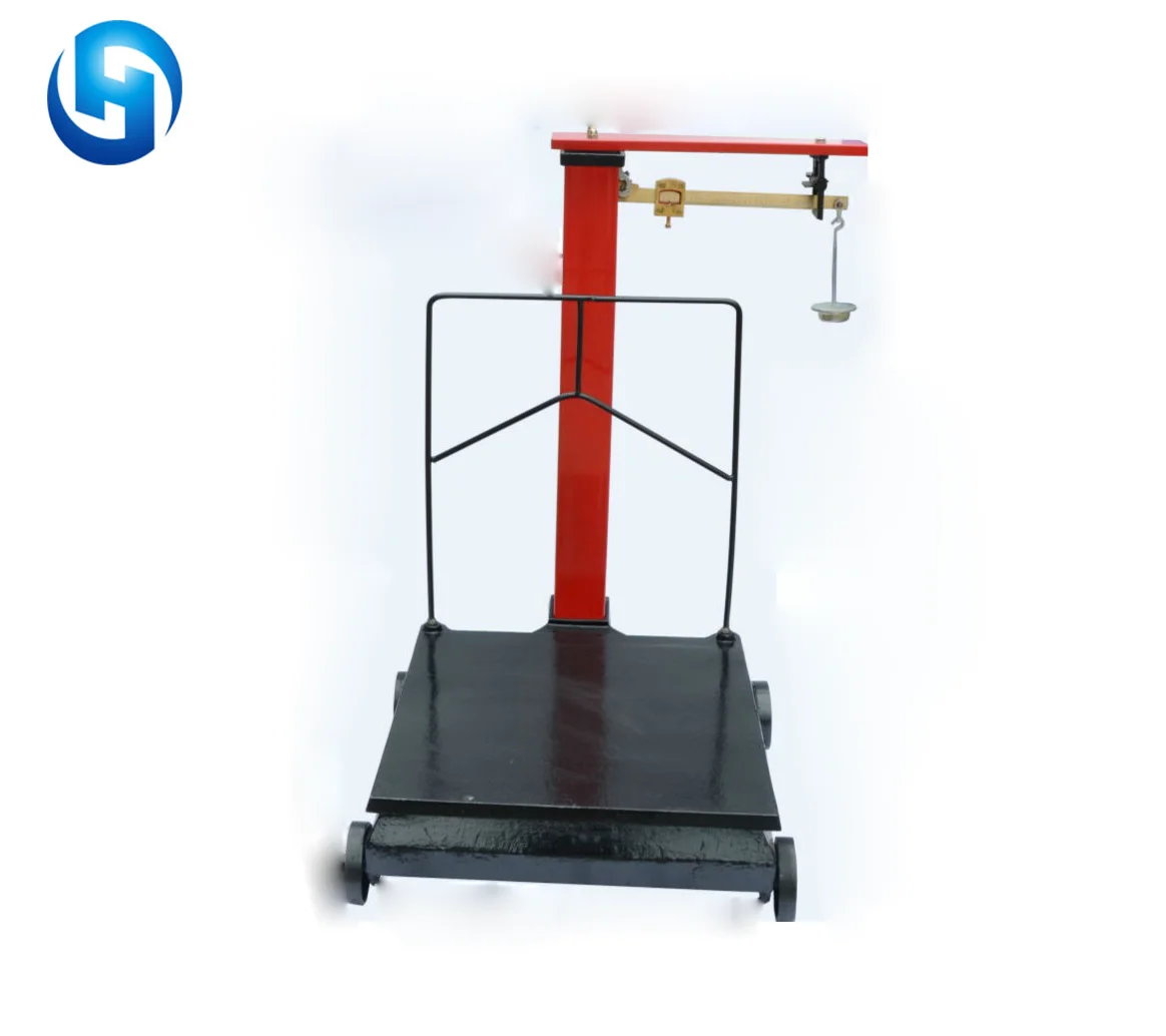 Iron Cast Platform Balance Manual Scales Old Fashion Mechanical ...