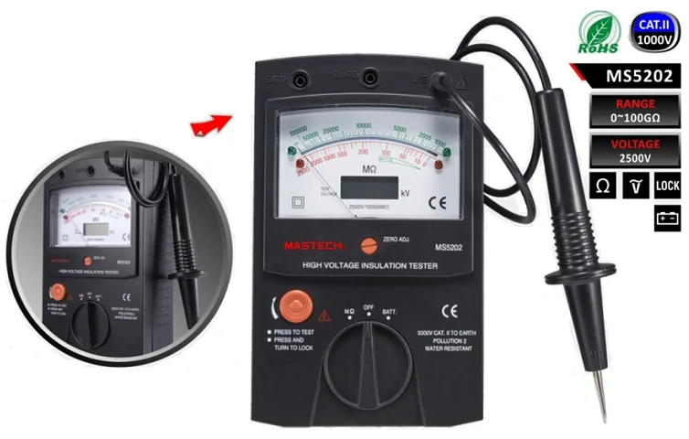 Analog Insulation Tester - Buy Analog Insulation Tester,2500v Analog ...