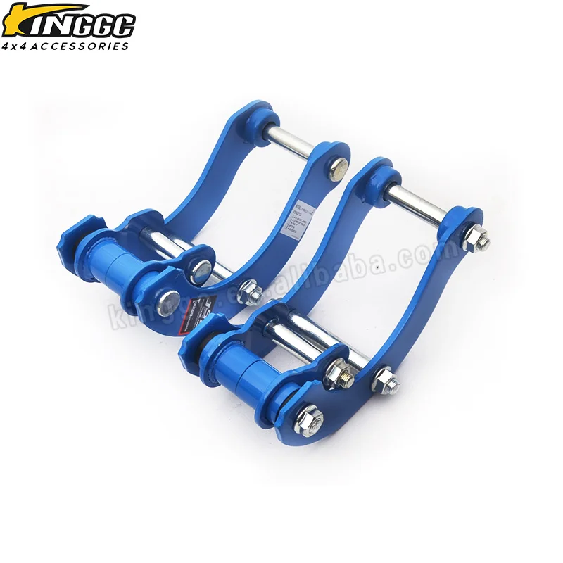 Rear Leaf Spring Suspension - 2 Inch Double Shackles Lift Kit for Dmax ...
