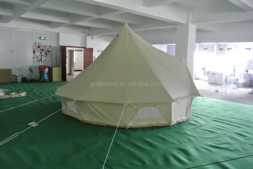 Luxury Family Tent - Hunting Glamping Bell Tent 6m Outdoor