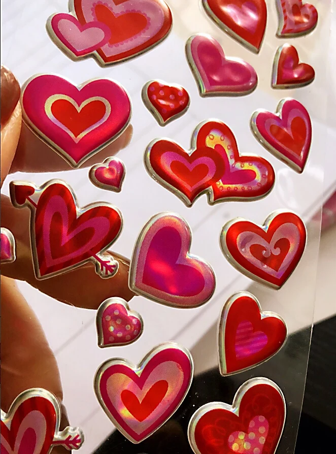 Custom 3d Kawaii Cute Foam Cartoon Puffy Filled Sticker Sanrio For Kids ...