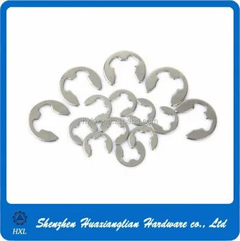Stainless Steel And Steel E Type Clip Washer With Split Circlip Snap ...