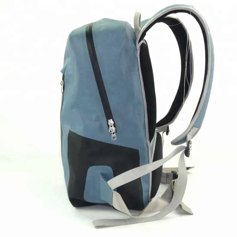 Waterproof Tpu Backpack Dry Bag- Cushioned Padded Back Panel,With Two ...