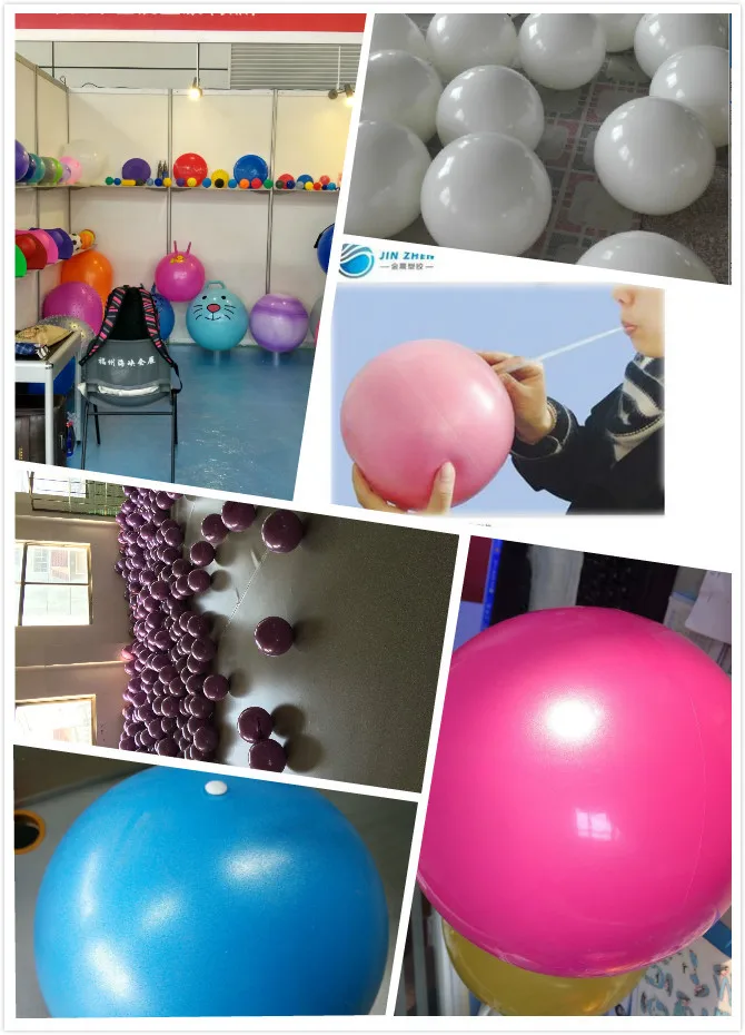 Mini Inflatable Exercise Ball - 9 Inch Stability Ball