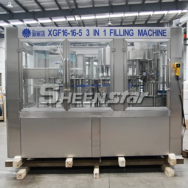 Mineral Water Bottle Filling Line With Workshop Layout Diagram - Buy ...