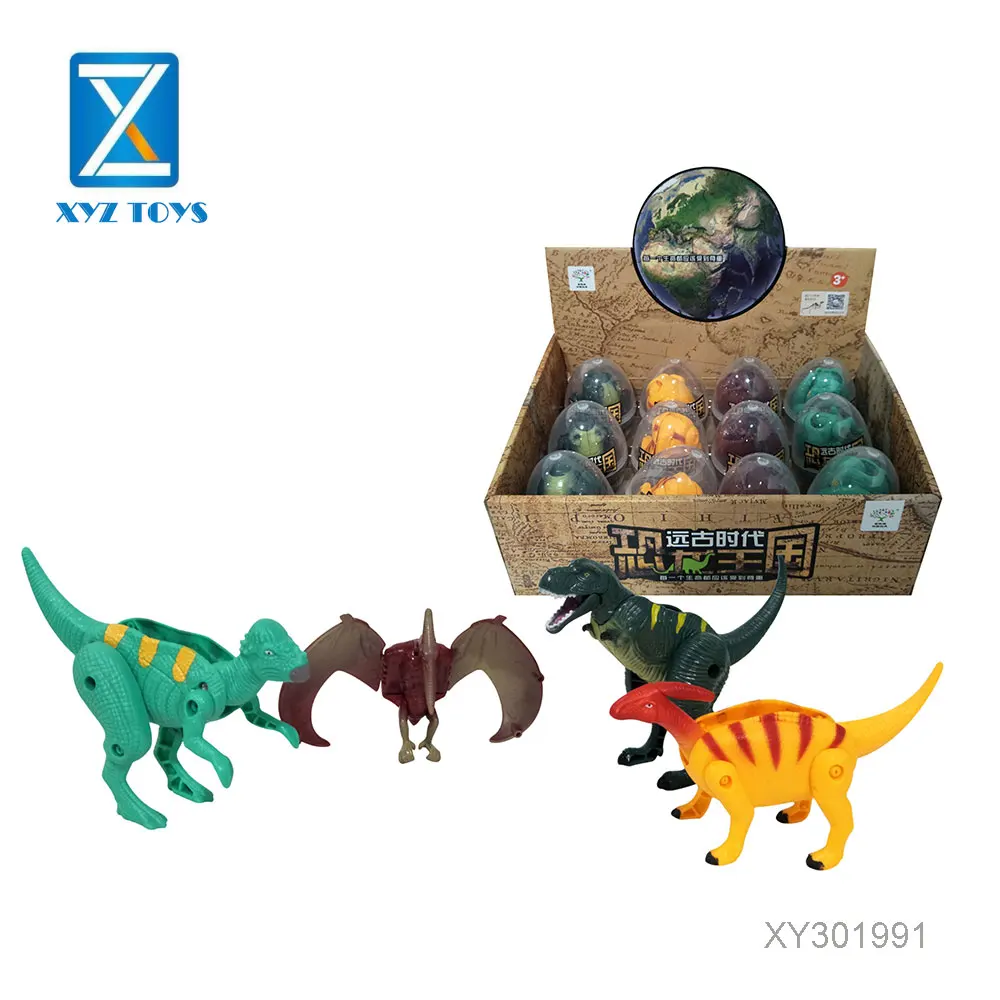 Educational Plastic Capsule Dinosaur Surprise Egg Toy For Kids - Buy ...