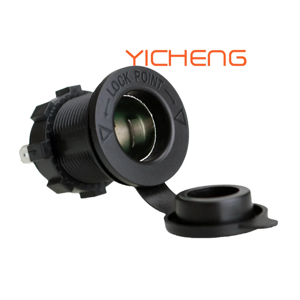 A03 Receptacle Usb Outlet 24v Cigar Lighter Socket Dc 12v Cigarette ...