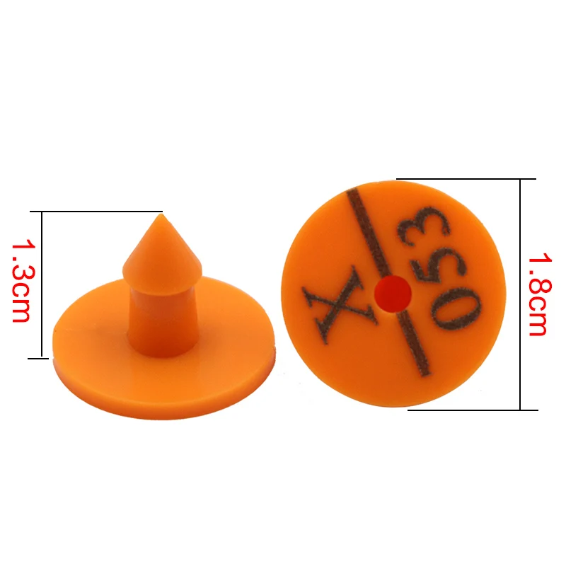 Customized Plastic Rabbit Ear Tags for Animal Management ...
