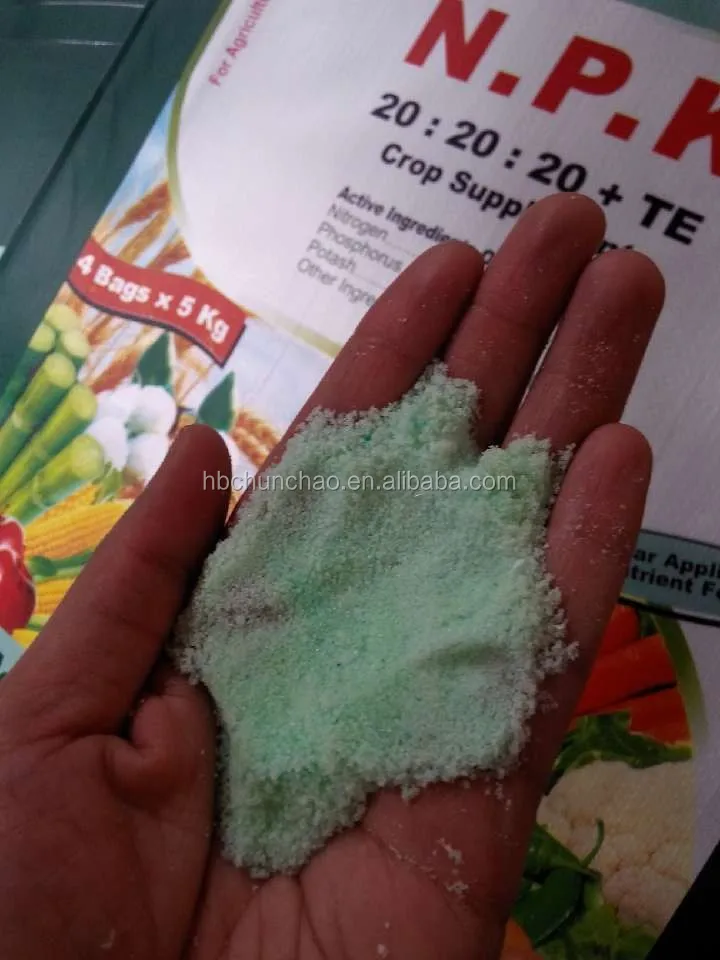 Water Soluble Fertilizer Npk 12 12 36 Foliar Fertilizer - Buy Npk ...