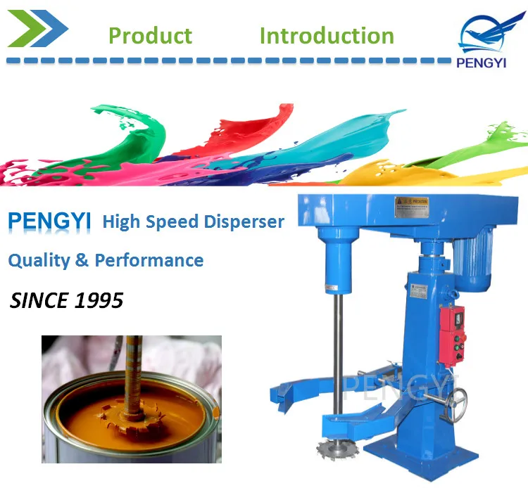 Paint High Speed Mixer/dissolver/dispersion Machine - Buy Car Paint ...