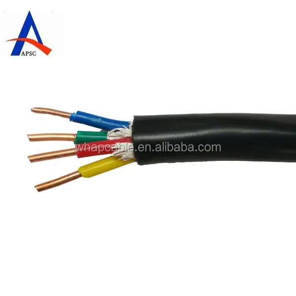 Ccc 4mm2 4 Copper Core Cable Wire - Buy 4 Core Cable Wire,4mm2 4 Core ...