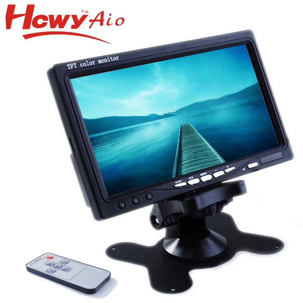 Cheap Price 7" 9" 10" Car Screen Tft Lcd Monitor Car Monitor With 2av ...