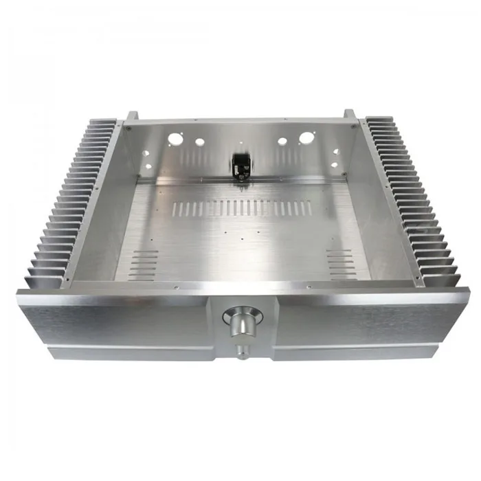 Custom Cnc Aluminum Chassis Case Enclosure Housing For Amplifier - Buy ...