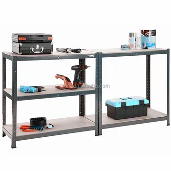 5 Tiers Garage Shed Racking Storage Shelving Units - Buy Garage Stacking Racks And Shelving ...