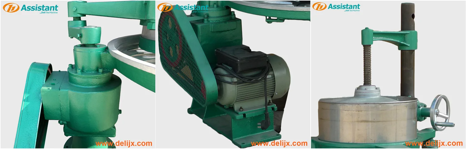 DL-6CRT-25 Tea Rolling Machine - 2.5kg Capacity & 1 Year Warranty