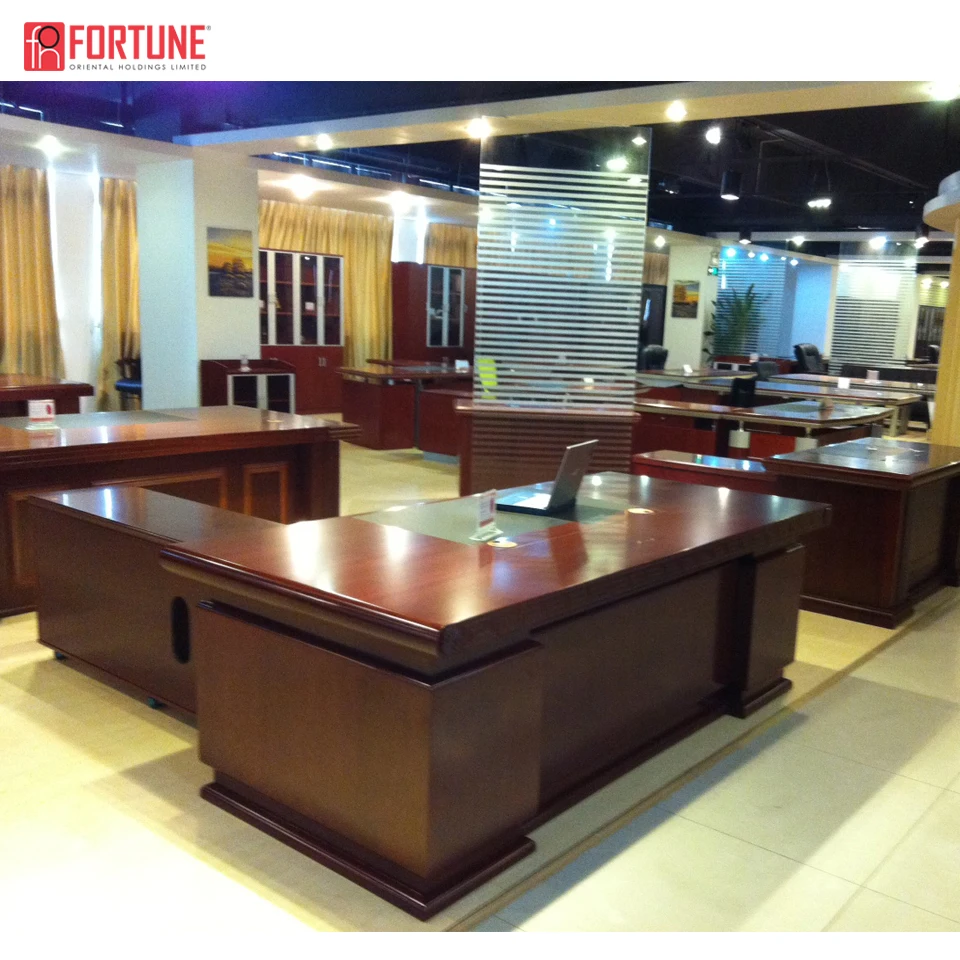 Modern Wooden Office Table Design Ceo Desk Made In China Wood Home ...