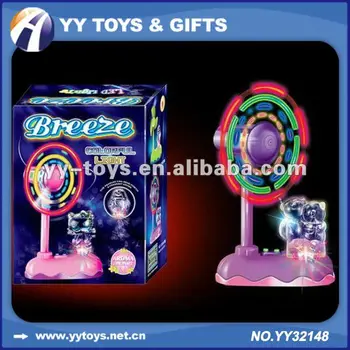 Mini Electric Toys Fan With Flashing Light & Sweet Smell - Buy Electric ...