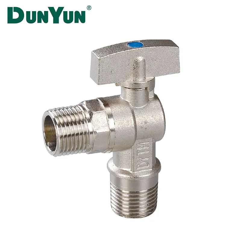 Hot Sale Forged Male Threaded Brass Angle Valve Ball Structure Manual ...