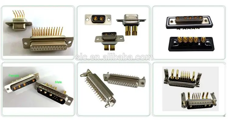 Pogo Pin Connector Spring Loaded Smt Tail Pcb Mount Gold Plated High ...