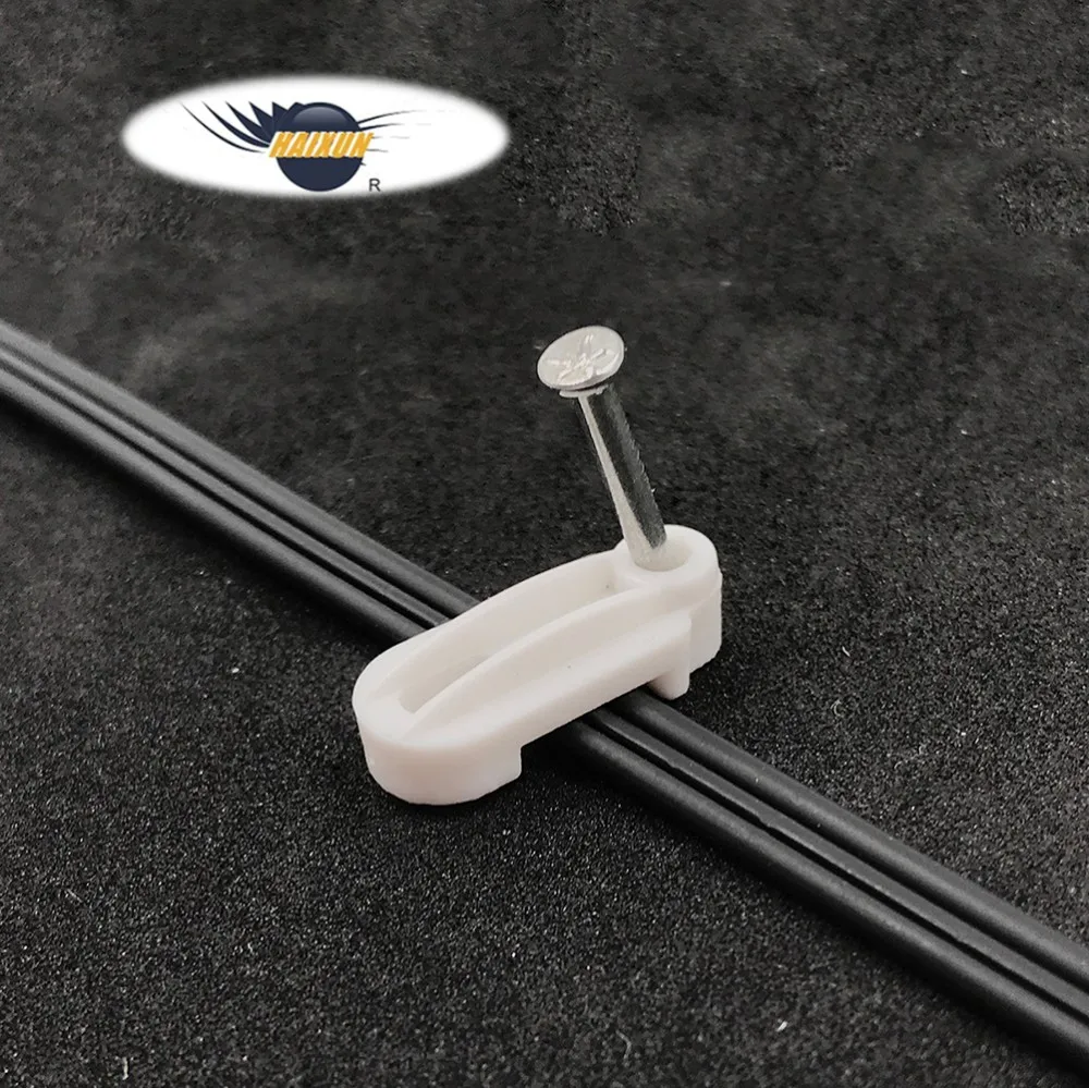 Optical Fiber Cable Clip For 2.1mm * 6.1mm Bow-type Drop Fiber Optic ...