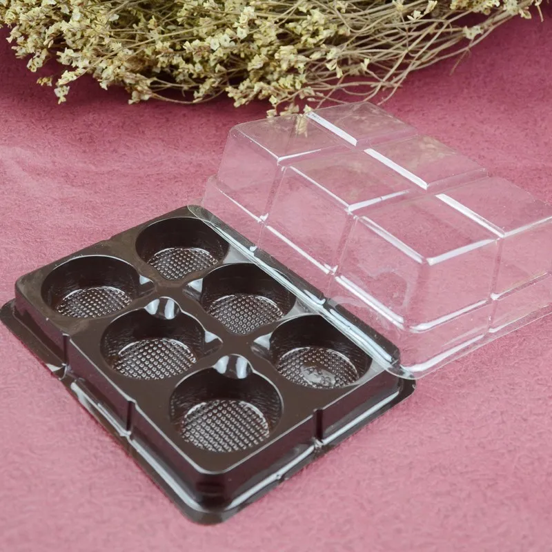 Wholesale Plastic Mochi Food Packaging Box With Bottom And Lid - Buy ...