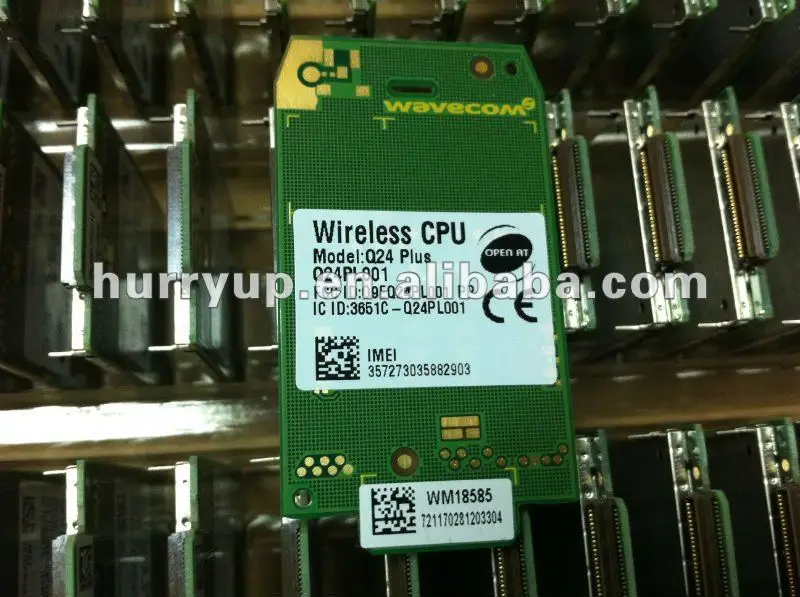 Q24pl001 Sierra Wavecom Wireless Cpu Gsm Module Quad-band 850/900/1800 ...