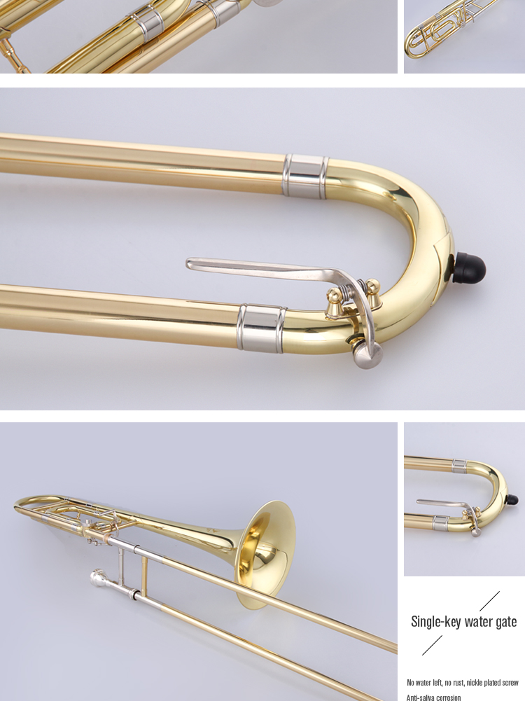 Professional Double Tenor Trombone with BB Tone Made From High Quality ...