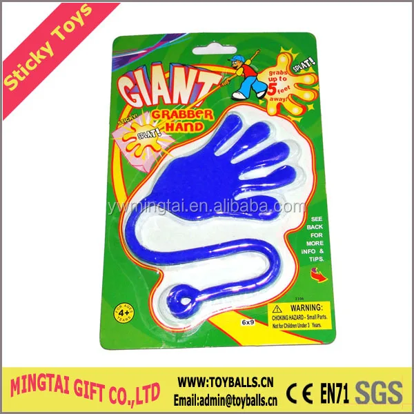 Giant Sticky Hand Toys/tpr Toys - Buy Plastic Sticky Hand Toys,New ...