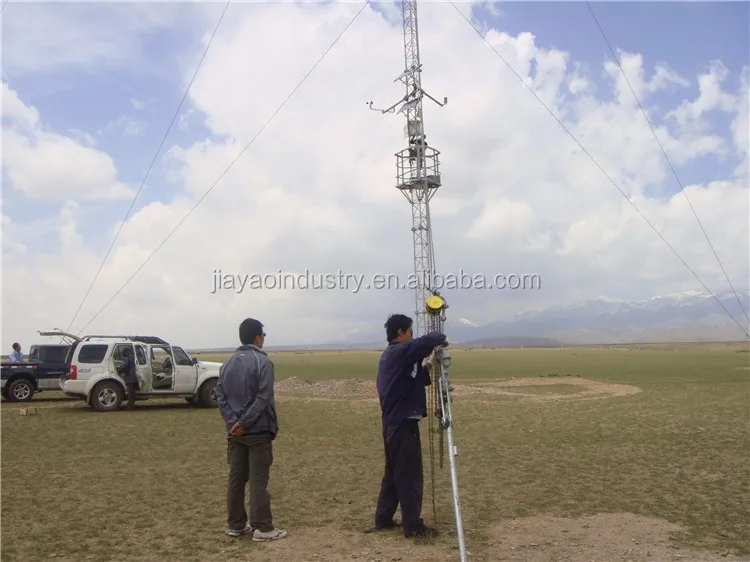 Meteorological Wind Speed Measurement Sensor & Anemometer Tower - Oem