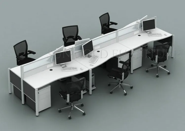 Modular Workstation Dividers by SUN GOLD - Modern Office Design