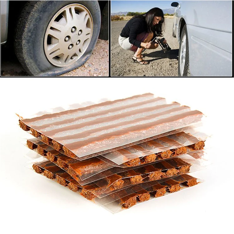 5pcs/lot Tubeless Tire Repair Strips Stirring Glue For Tyre Puncture ...