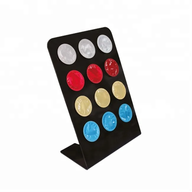 12 Black Color Custom Capsule Holder Acrylic Coffee Pods Organizer ...