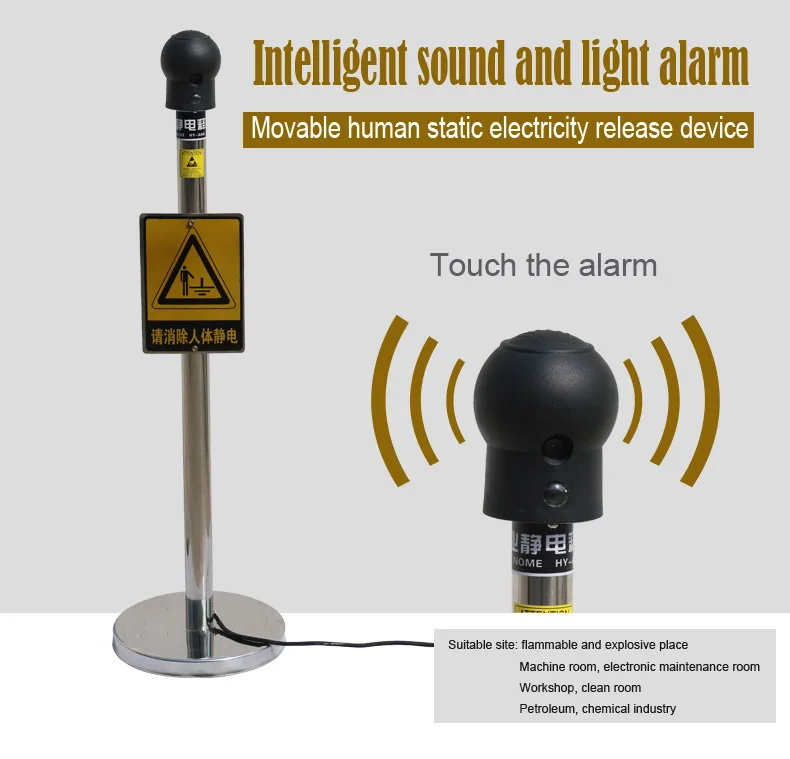 Antistatic Equipment Mobile Human Electrostatic Release - Buy ...