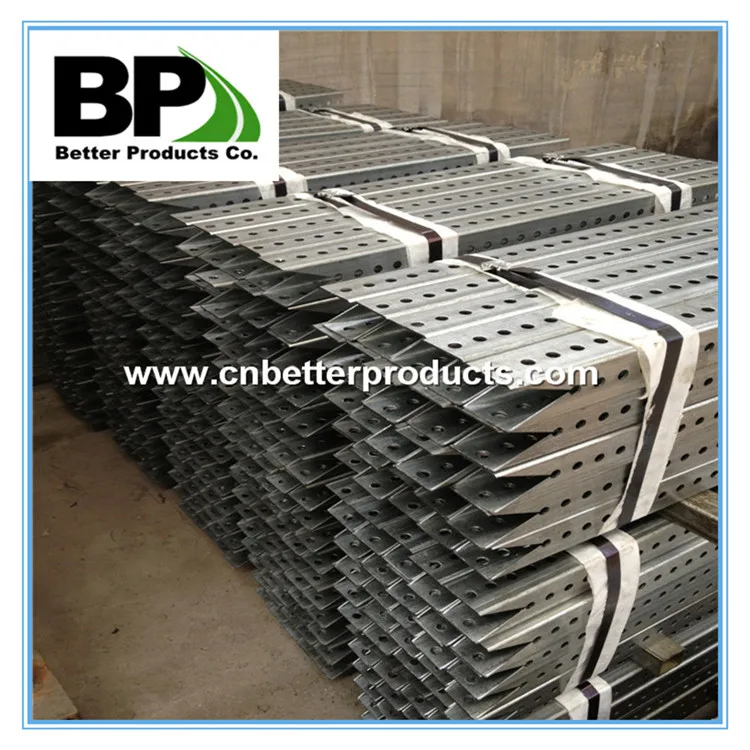 Telespar Square Perforated Galvanized Sign Posts| Alibaba.com