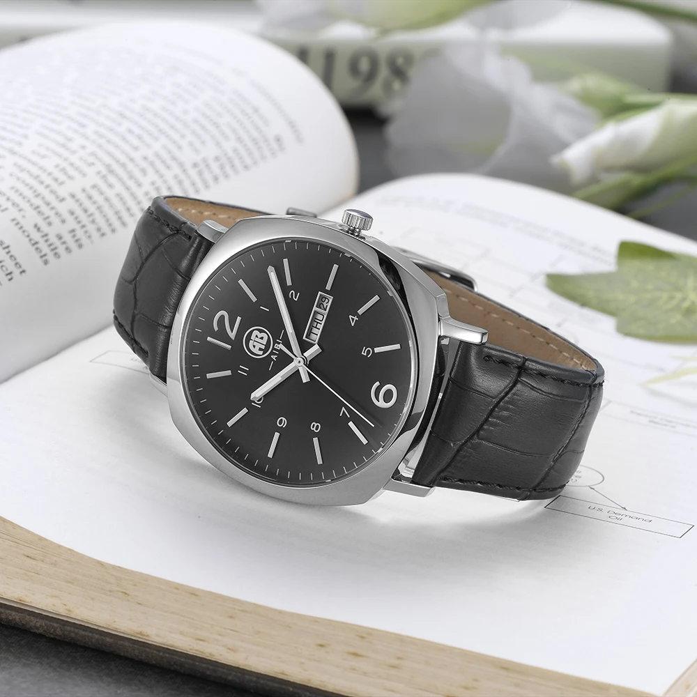 42mm Sapphire Glass Men Watch Oem Design Stainless Steel 5 Atm ...