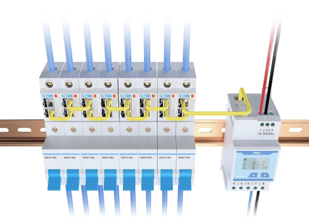 PILOT SPM20-D Telecom Energy Monitoring DC Energy Meter