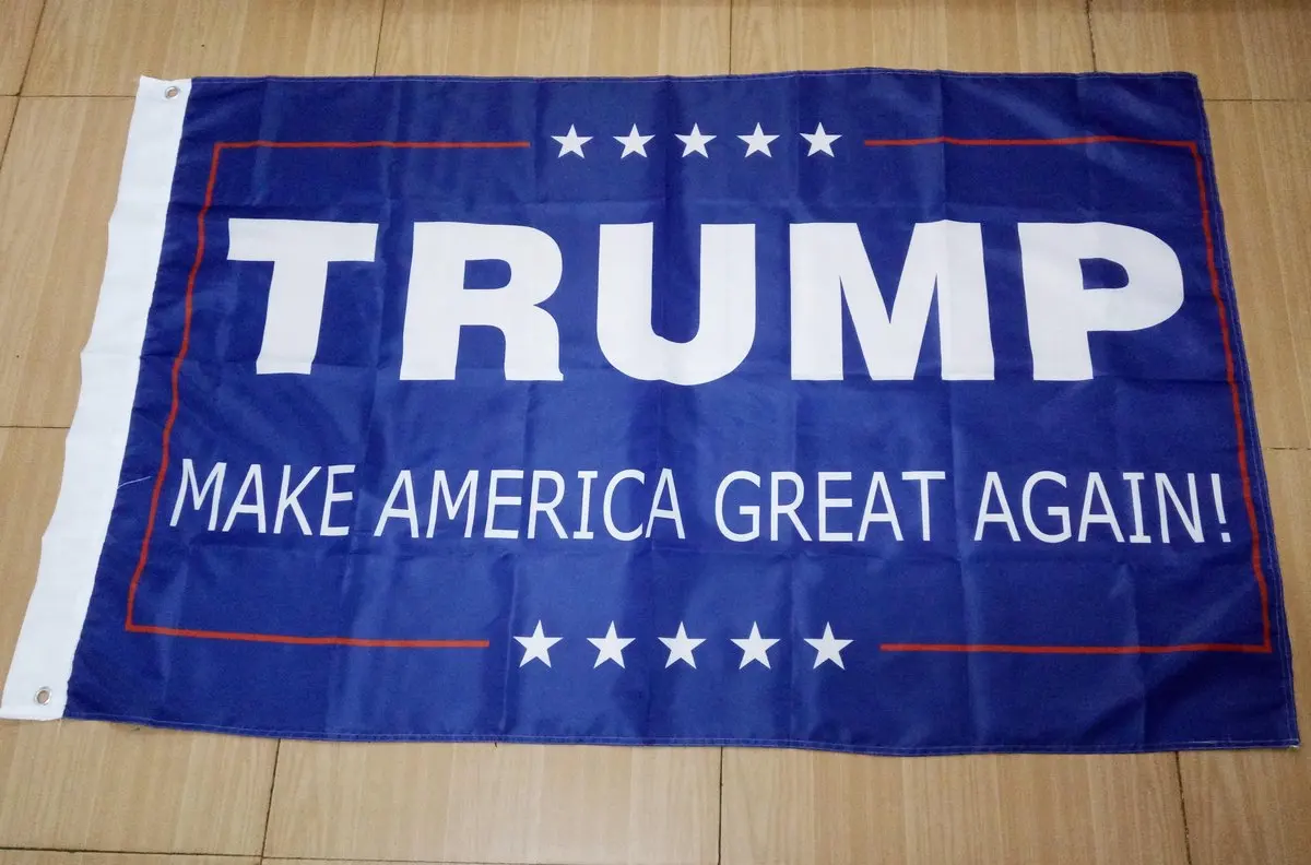 Large Polyester Donald Trump 2020 Flags For American President Vote ...