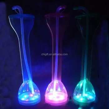 Led Light Led Tall Plastic Cups Drinking Cups - Buy Novelty Plastic ...