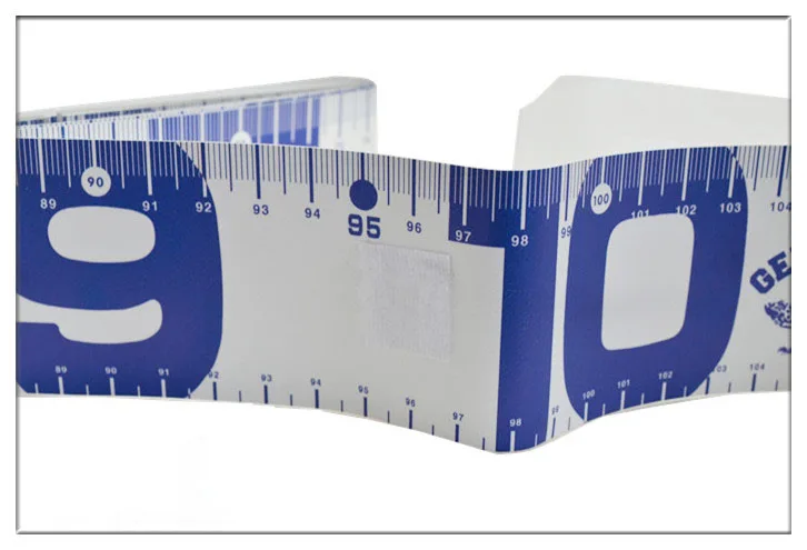 Customized Waterproof Crease-resist Pvc Fish Measuring Tape Ruler - Buy ...