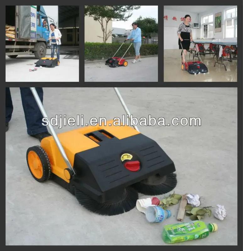 Jl750 Unpowered Mechanical Walk Behind Sweeping Hand Push Manual ...